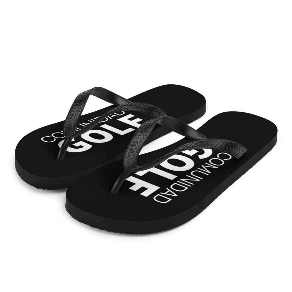 Chanclas Black Luxury - Comunidad Golf