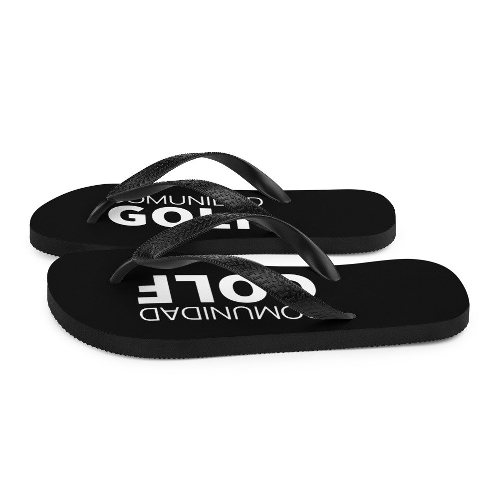 Chanclas Black Luxury - Comunidad Golf