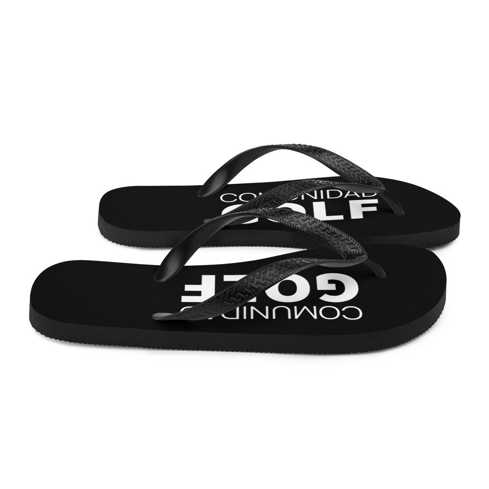 Chanclas Black Luxury - Comunidad Golf